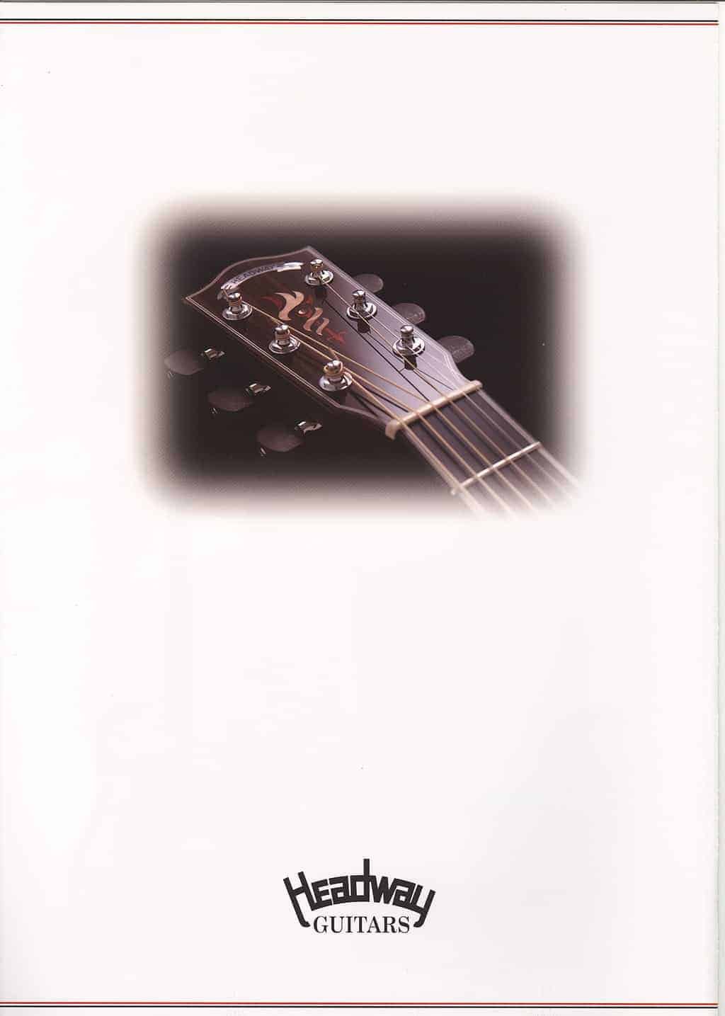 Deviser 2005 Headway Guitars Catalogue - Vintage Japan Guitars