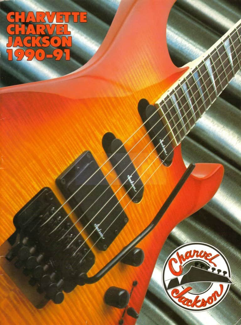 Jackson - Charvel Guitar Catalogues - Vintage Japan Guitars